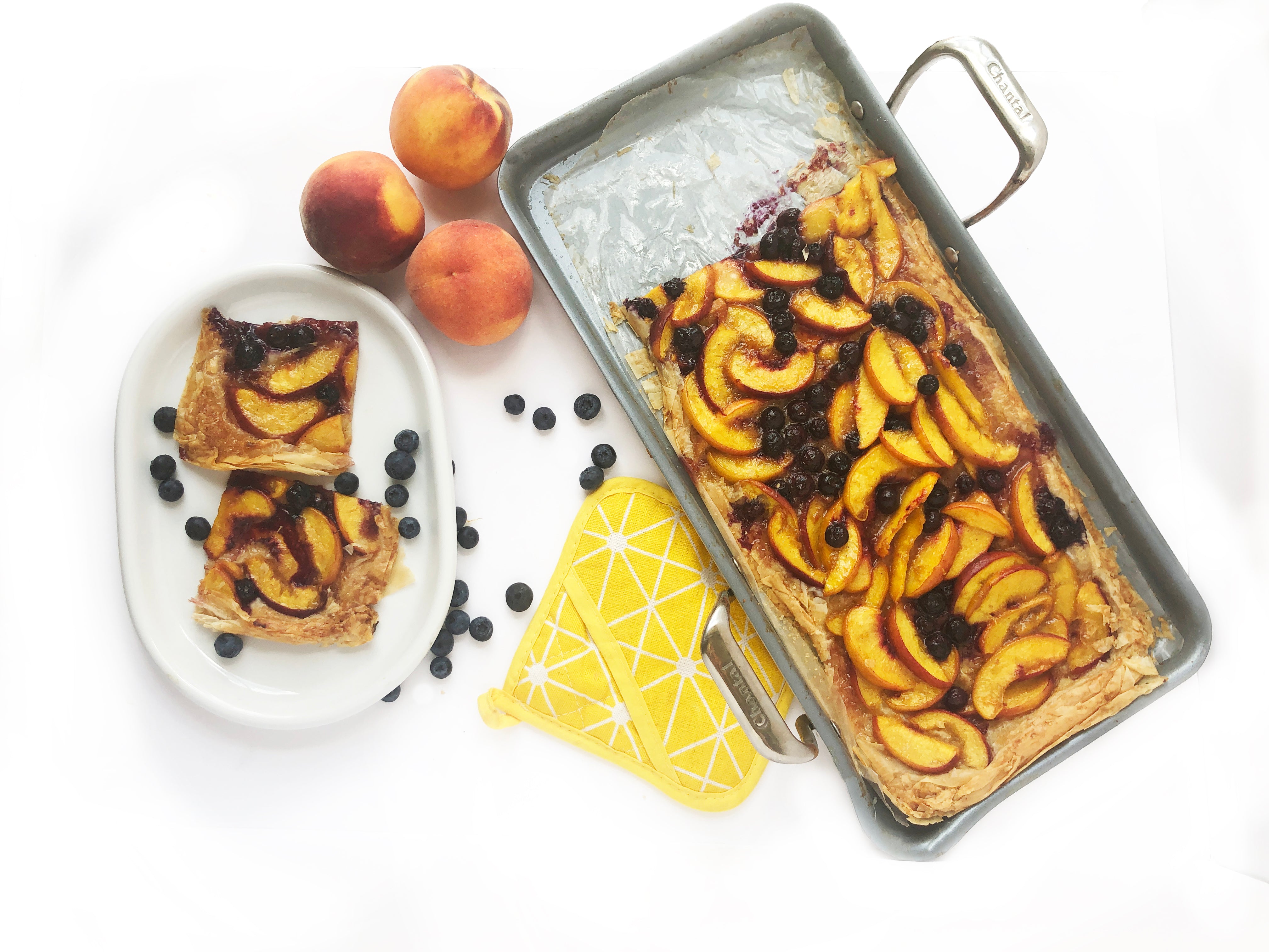 Peach Phyllo Galette – Chantal