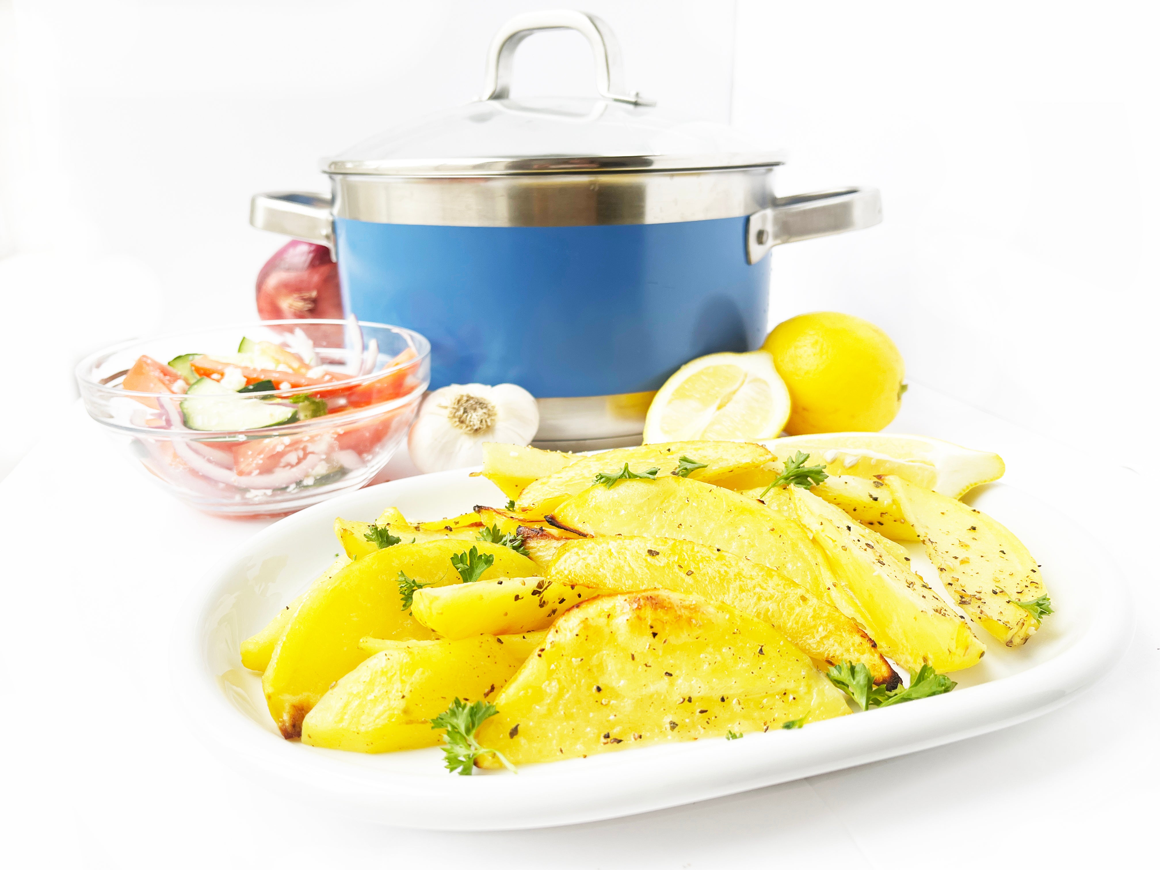 Greek-Style Lemon Potatoes – Chantal